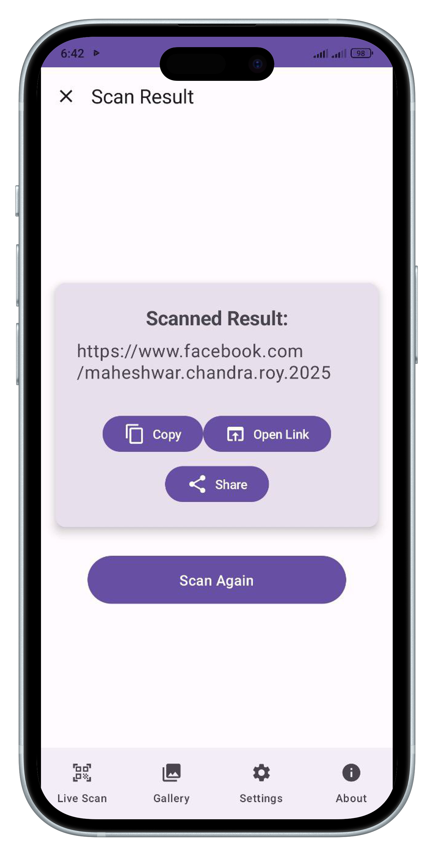 QR Scanner Hub - Official App Download